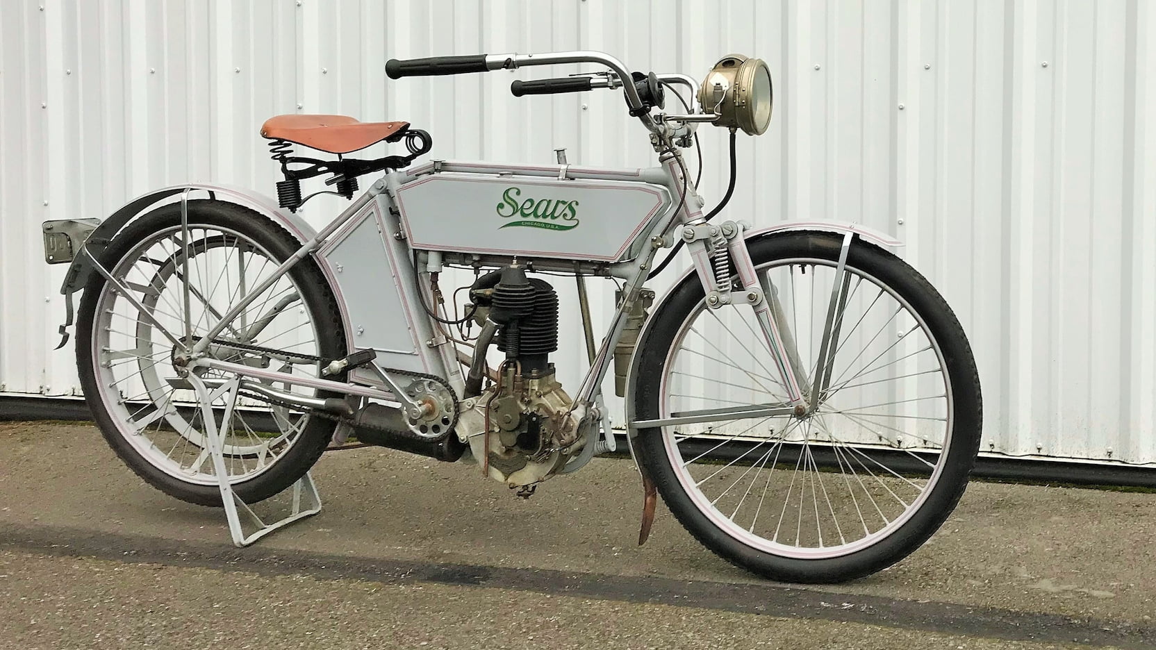 19r202 Sears Auto-Cycle Motorcycle | Sears Allstate Riders